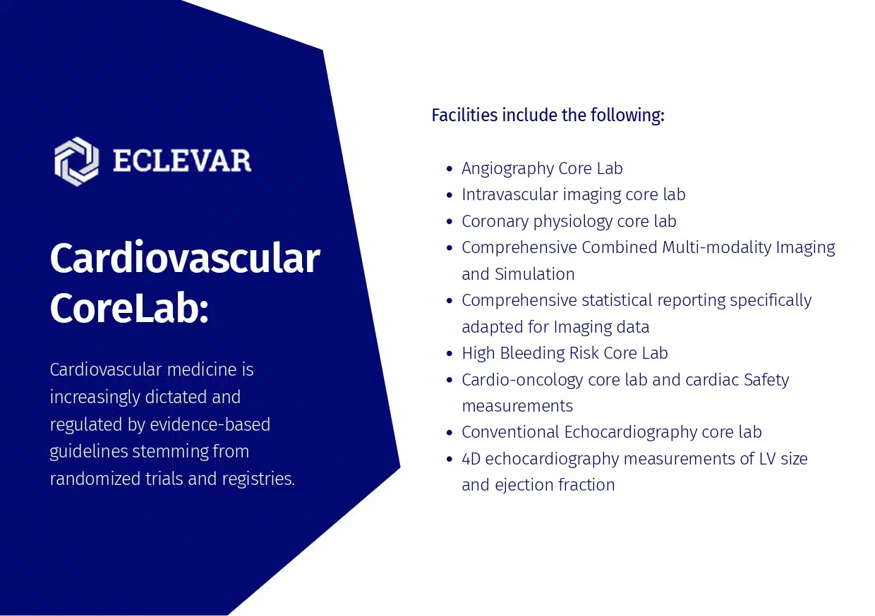 Vascular Brochure - ECLEVAR MedTech, medical device CRO