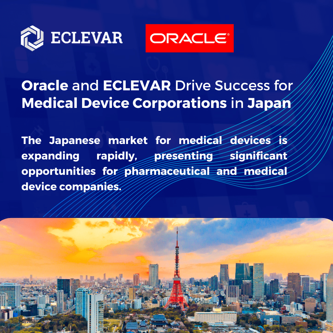 Oracle and ECLEVAR Drive Success for Medical Device Corporations in Japan