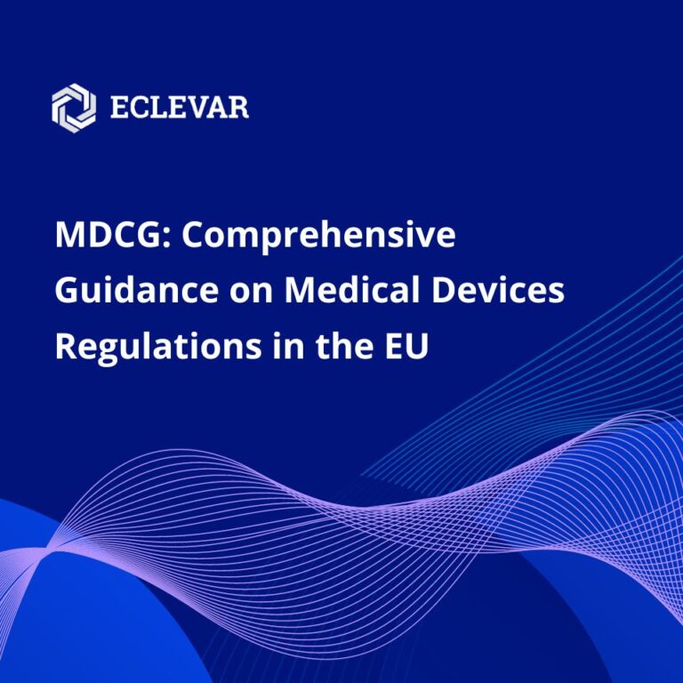 MDCG: Comprehensive Guidance on Medical Devices Regulations in the EU